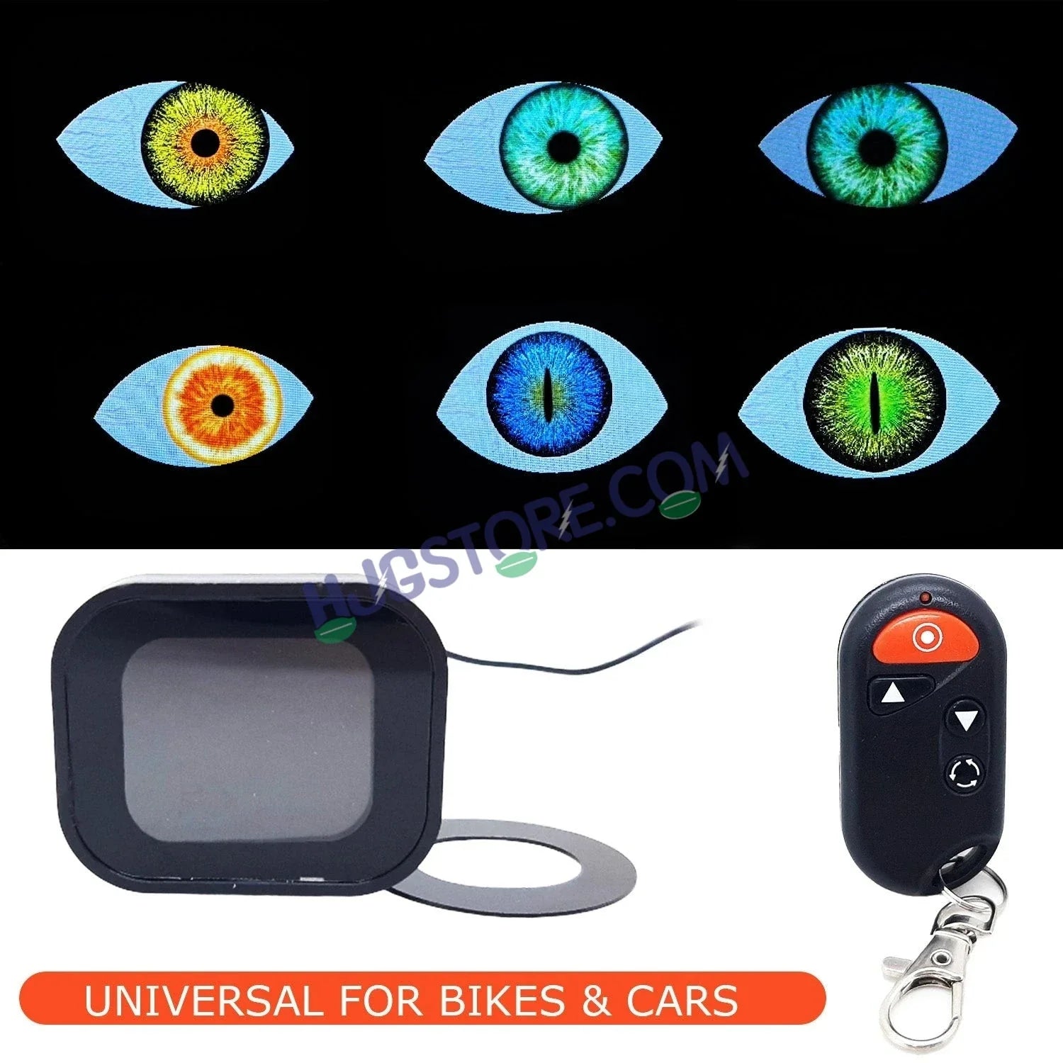 HJG New Eye Light Remote Control Animated Eye with Multiple Modes Remo ...